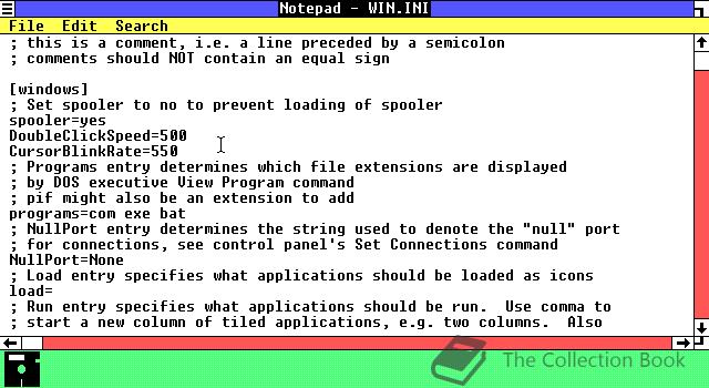 Microsoft Windows 1.x, 1.01 - The Collection Book