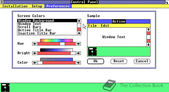 Microsoft Windows 1.x, 1.02 - The Collection Book