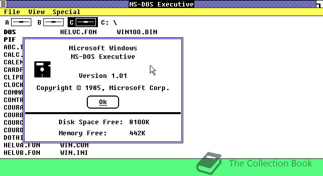 Microsoft Windows 1.x, 1.xx - The Collection Book