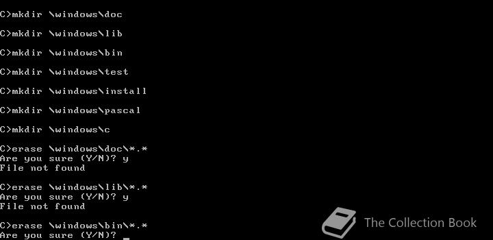 Microsoft Windows 1.x, Alpha - The Collection Book