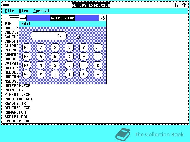Microsoft Windows 2.x, 2.03 for 286 - The Collection Book