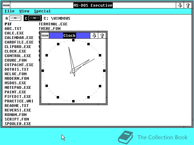Microsoft Windows 2.x, 2.03 for 286 - The Collection Book