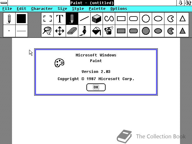 Microsoft Windows 2.x, 2.03 for 286 - The Collection Book