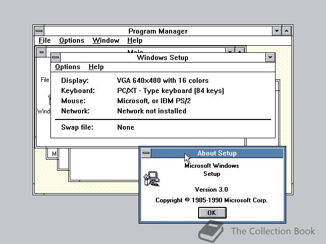 Microsoft Windows 3.0, 3.0a MME - The Collection Book