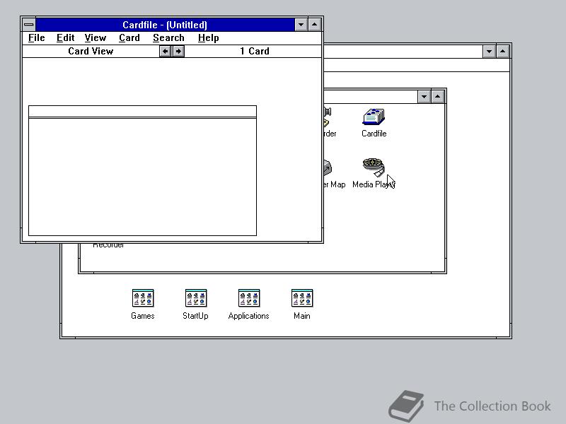 Microsoft Windows 3.1, 3.1.103 (1992-03-10) - The Collection Book