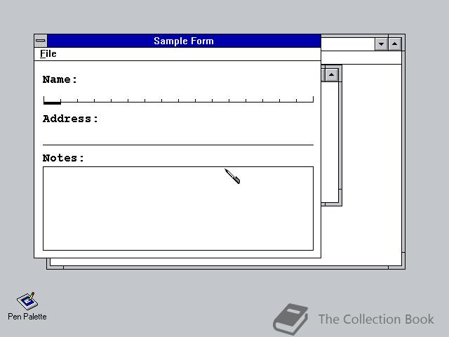 Microsoft Windows for Pen Computing 1.0, 1.0 - The Collection Book