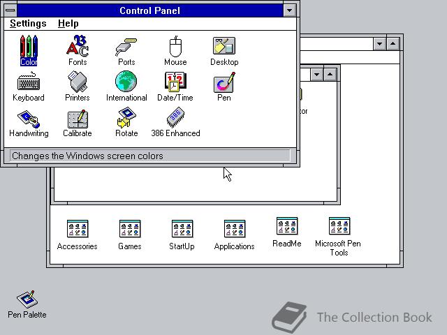 Microsoft Windows for Pen Computing 1.0, 1.0a - The Collection Book