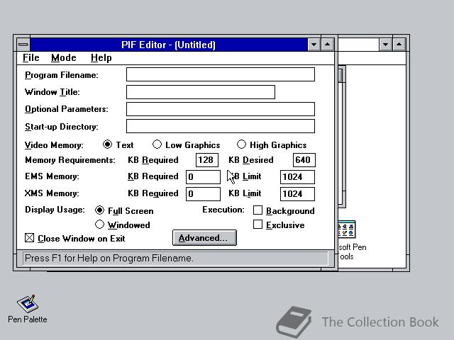 Microsoft Windows for Pen Computing 1.0, 1.0a - The Collection Book