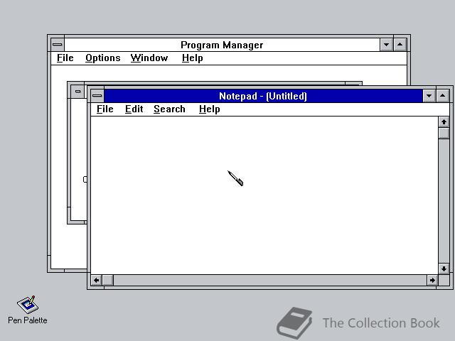 Microsoft Windows for Pen Computing 1.0, 1.0a - The Collection Book