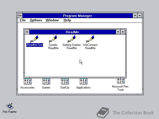 Microsoft Windows for Pen Computing 1.0, 1.0a - The Collection Book