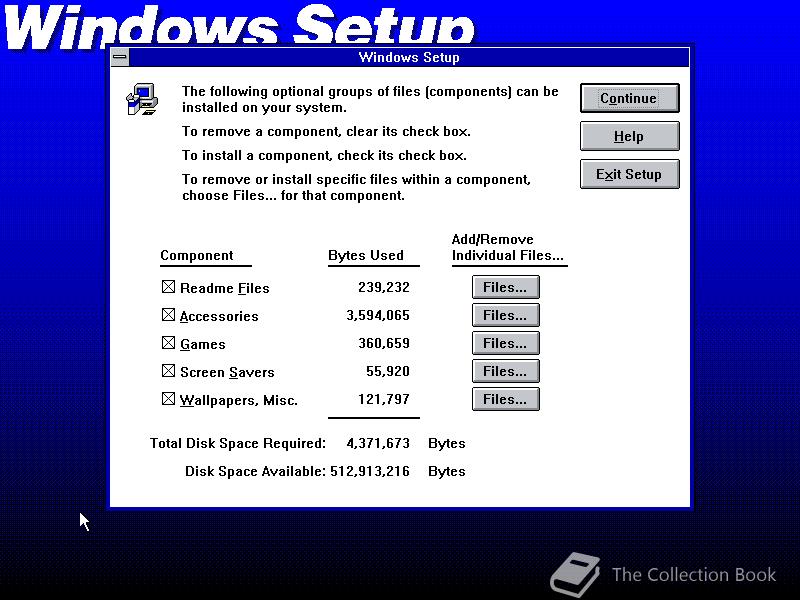 Microsoft Windows for Workgroups 3.11, 3.11.048 - The Collection Book