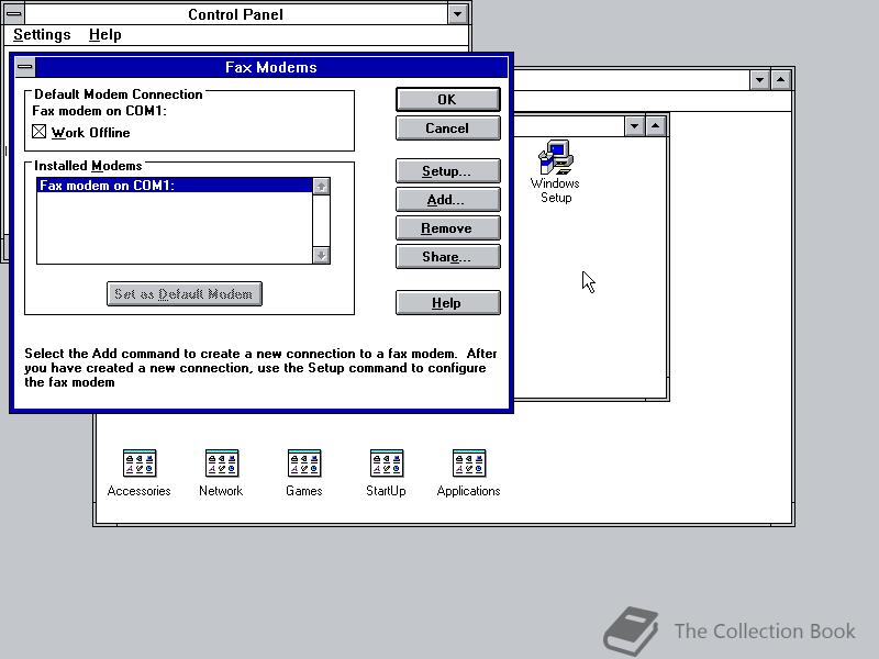 Microsoft Windows for Workgroups 3.11, 3.11.048 - The Collection Book