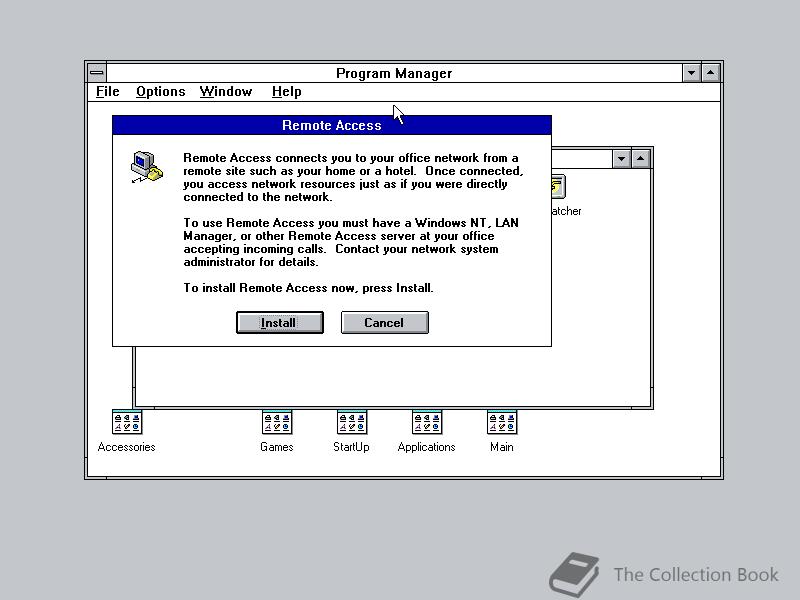 Microsoft Windows for Workgroups 3.11, 3.11.300 (1993-10-13) - The ...
