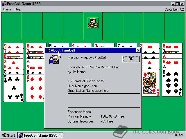 Microsoft Windows 95, 4.00.116 - The Collection Book