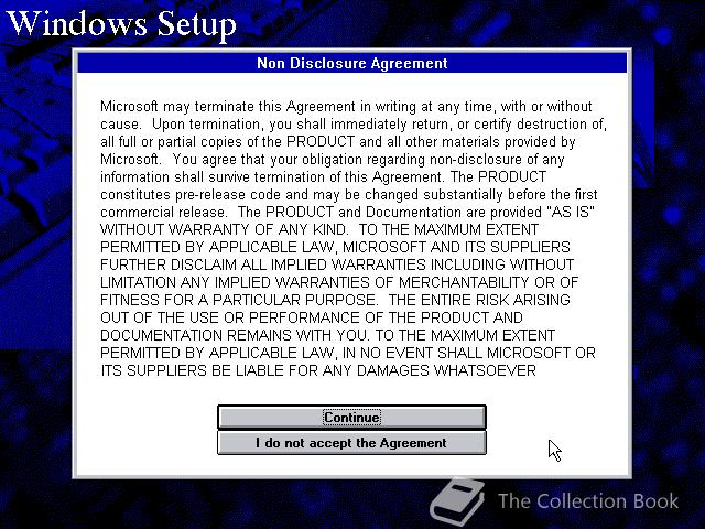Microsoft Windows 95, 4.00.189 - The Collection Book