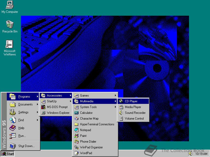 Microsoft Windows 95, 4.00.275 - The Collection Book