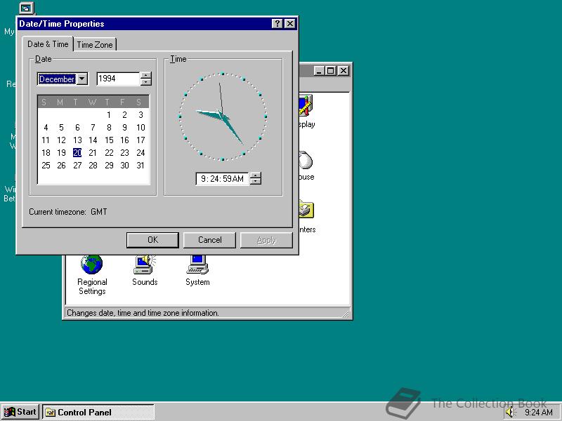 Microsoft Windows 95, 4.00.286 - The Collection Book