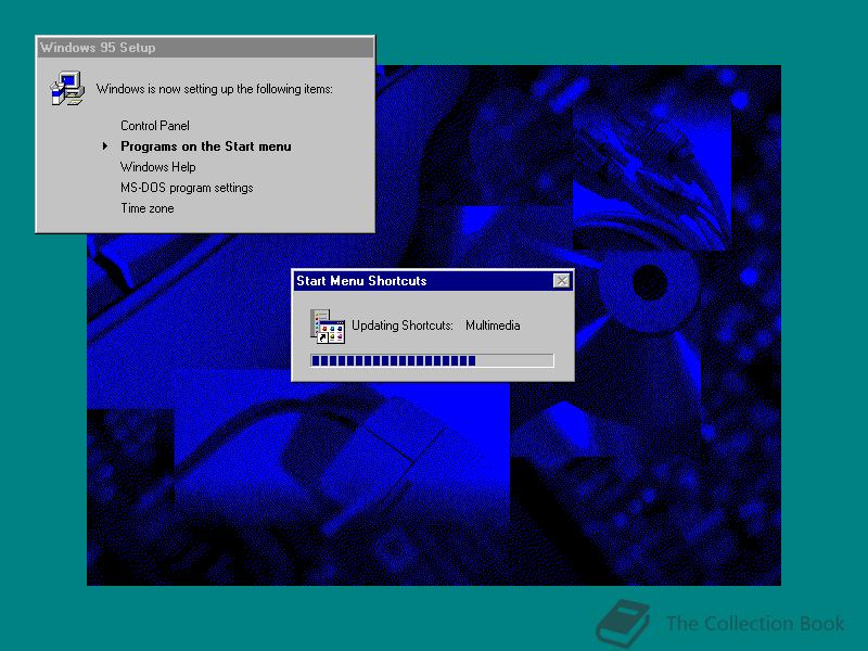 Microsoft Windows 95, 4.00.462 - The Collection Book