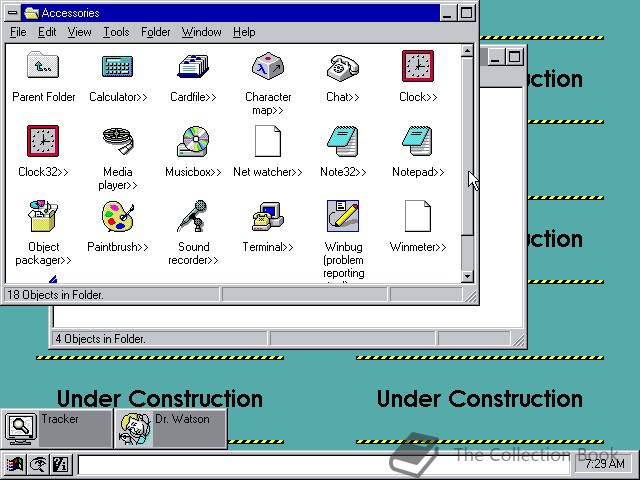 Microsoft Windows 95, 4.00.58s - The Collection Book