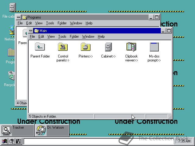 Microsoft Windows 95, 4.00.58s - The Collection Book