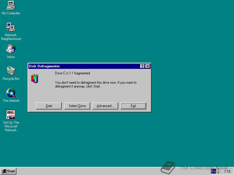 Microsoft Windows 95, 4.00.842 - The Collection Book