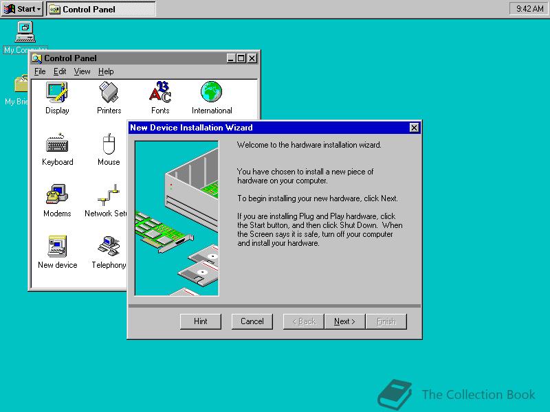 Microsoft Windows 95, 4.00.90c - The Collection Book