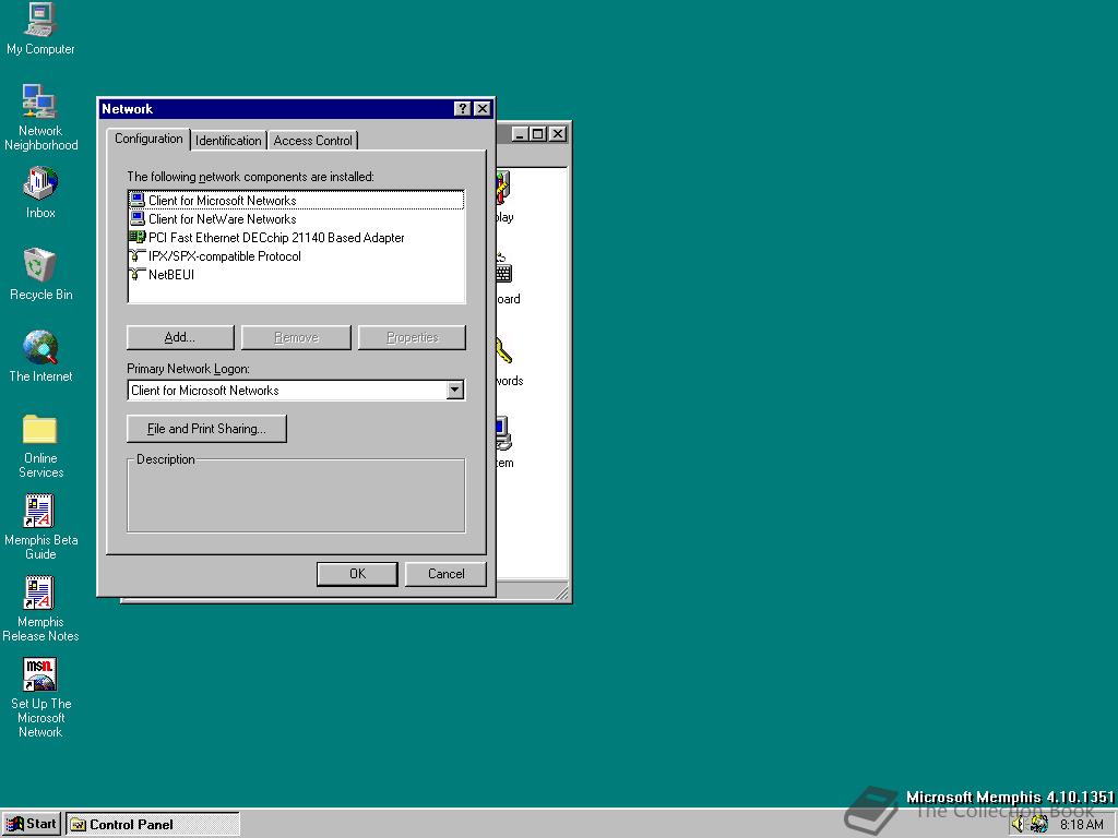 Microsoft Windows 98, 4.10.1351 - The Collection Book