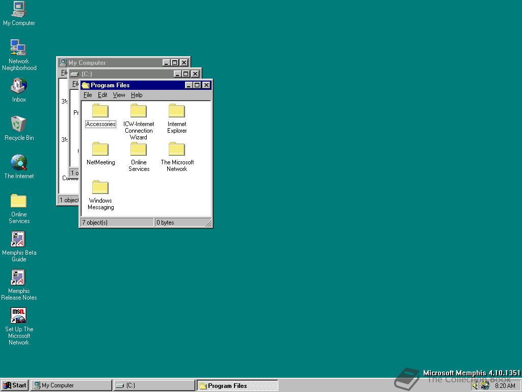 Microsoft Windows 98, 4.10.1351 - The Collection Book