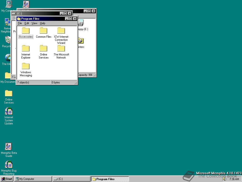 Microsoft Windows 98, 4.10.1423 - The Collection Book