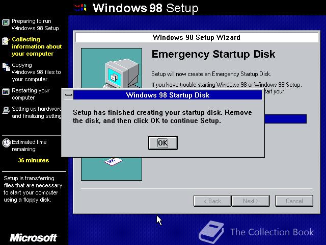 Microsoft Windows 98, 4.10.1629 - The Collection Book