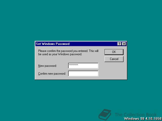 Microsoft Windows 98, 4.10.1658 - The Collection Book