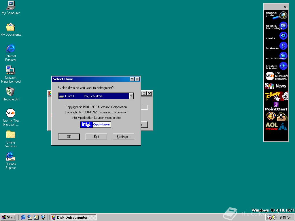 Microsoft Windows 98, 4.10.1671 - The Collection Book