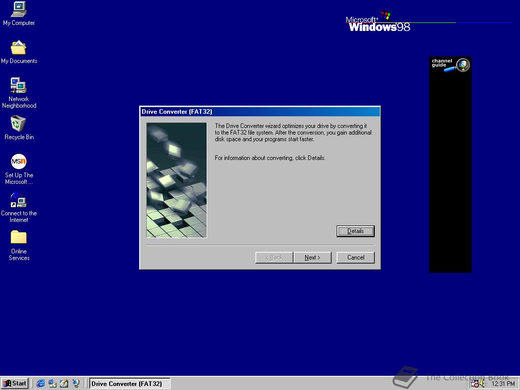 Microsoft Windows 98, 4.10.1721.3 - The Collection Book