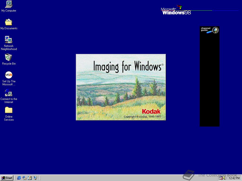 Microsoft Windows 98, 4.10.1721.3 - The Collection Book