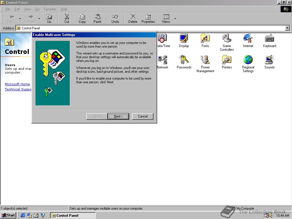 Microsoft Windows 98, 4.10.1998 - The Collection Book