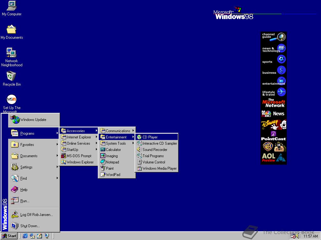 Microsoft Windows 98, 4.10.2017 - The Collection Book