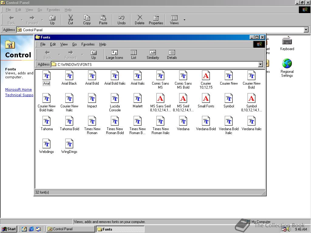 Microsoft Windows 98, 4.10.2222 A (RC3) - The Collection Book