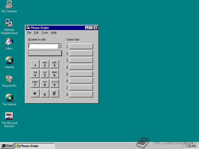 Microsoft Windows Codename Nashville, 4.10.999 - The Collection Book