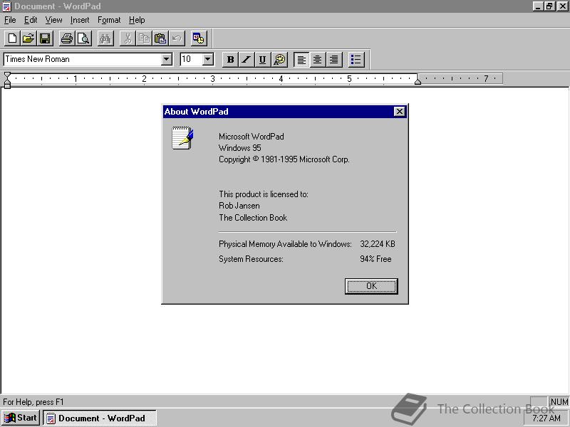 Microsoft Windows Codename Nashville, 4.10.999 - The Collection Book
