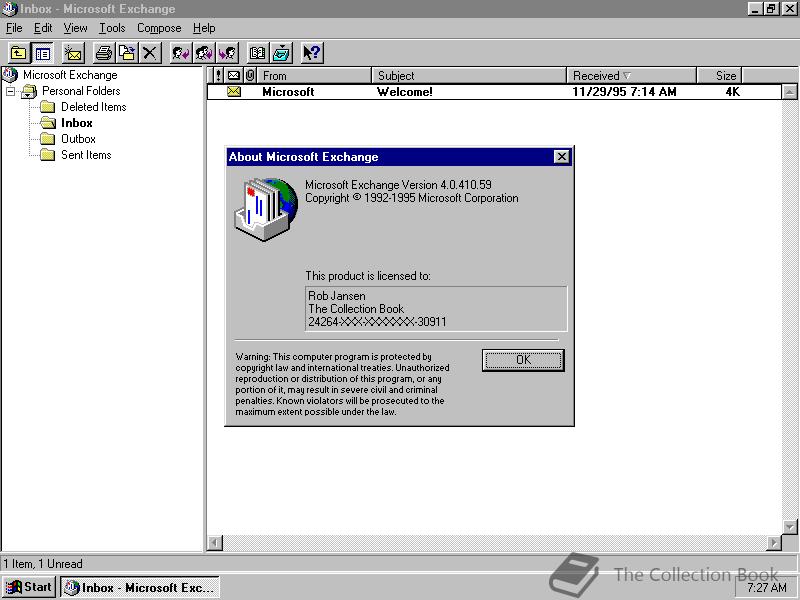 Microsoft Windows Codename Nashville, 4.10.999 - The Collection Book