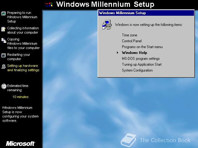 Microsoft Windows Me, 4.90.2348.0 - The Collection Book