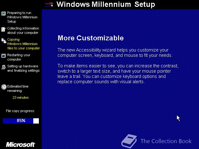 Microsoft Windows Me, 4.90.2394.0 - The Collection Book