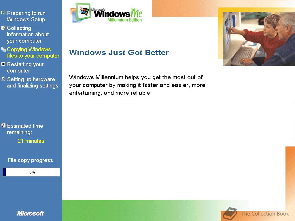 Microsoft Windows Me, 4.90.2481.0 - The Collection Book