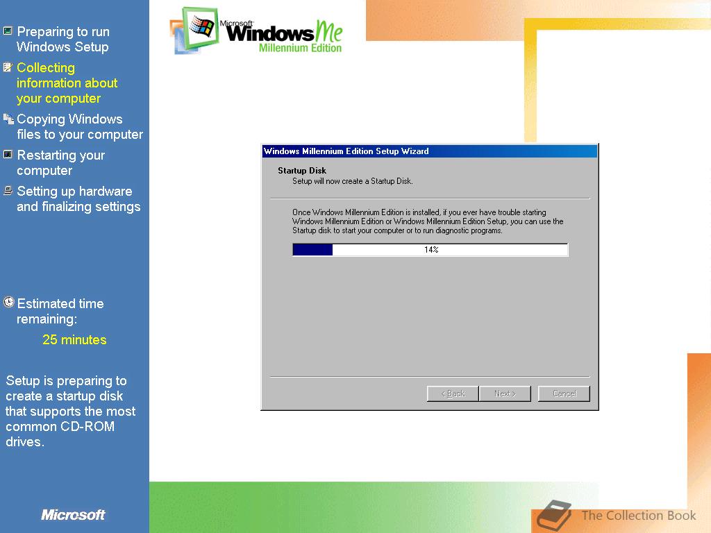 Microsoft Windows Me, 4.90.2491.0 - The Collection Book