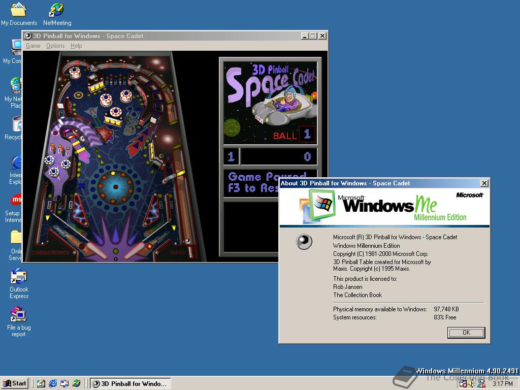 Microsoft Windows Me, 4.90.2491.0 - The Collection Book
