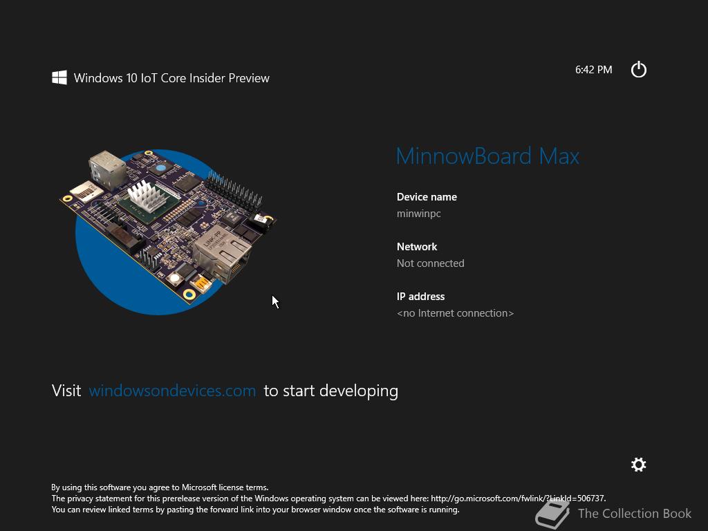 Microsoft Windows 10 for IoT, 10.0.10075.0 - The Collection Book