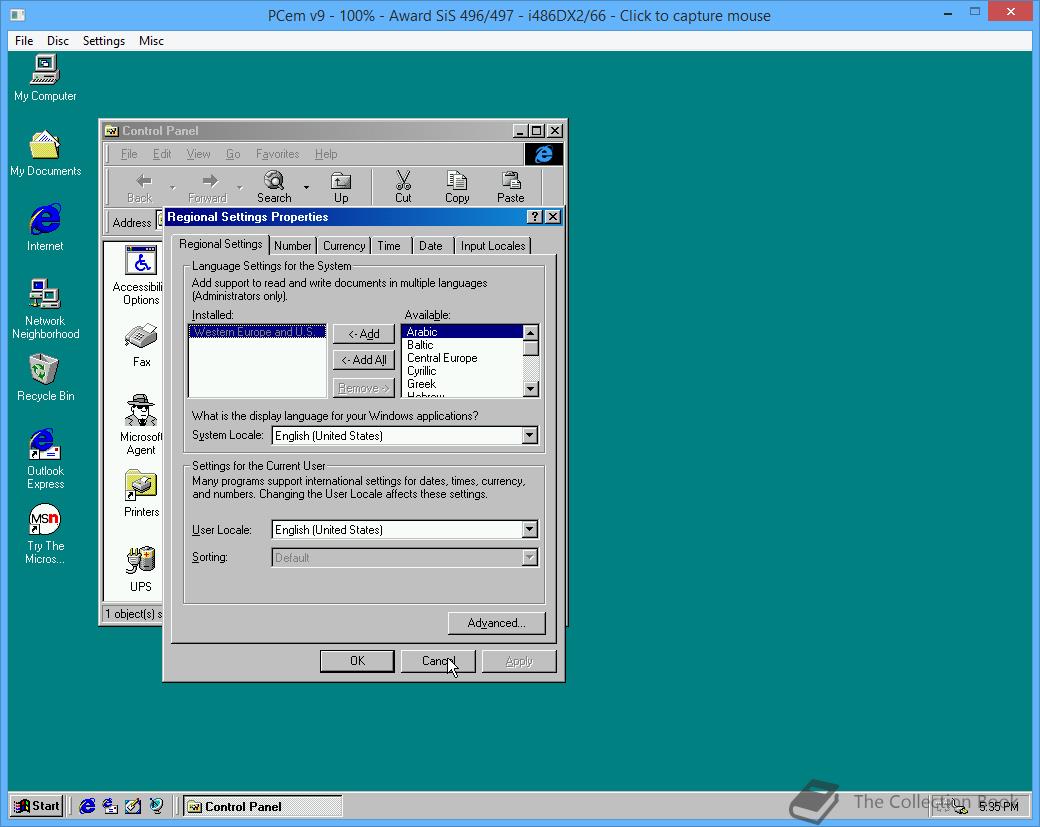 Microsoft Windows 2000, 5.0.1743.1 - The Collection Book