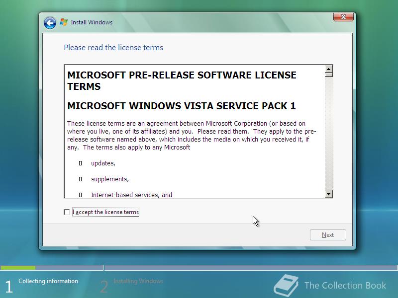 Microsoft Windows 7, 6.1.6469.1 - The Collection Book