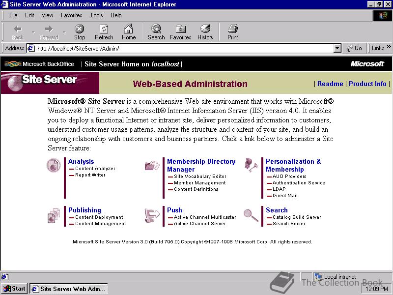Microsoft Windows BackOffice Server 4.5, 4.50.714.0 - The Collection Book