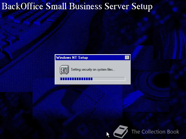 Microsoft Windows BackOffice Small Business Server 4.0, 4.0.1383.3 ...